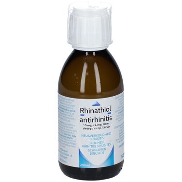 Rhinathiol Antirhinitis 10mg+4mg/10ml - Rhumes 200 ml - Farmaline
