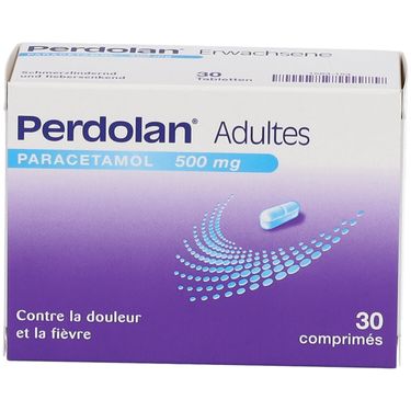 Perdolan® Adultes 500mg 30 pc(s) - Farmaline