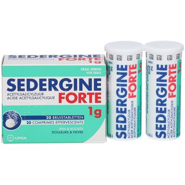 Sedergine Forte 1g 20 St - Farmaline