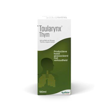 Toularynx Thym Slijmhoest Verkoudheid 180 ml - Farmaline