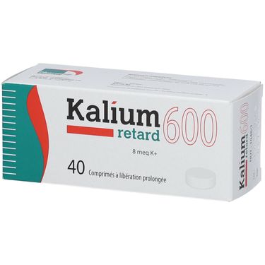 Kalium Retard 600mg 40 pc(s) - Farmaline
