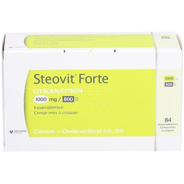 Steovit® Forte Citroen 1000mg/800 I.E. 84 St - Farmaline