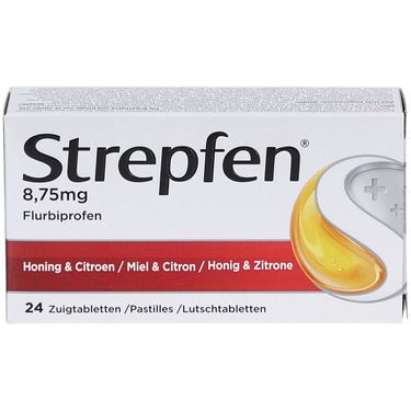 Strepfen Zuigtabletten Citroen & Honing 8.75mg 24 St - Farmaline