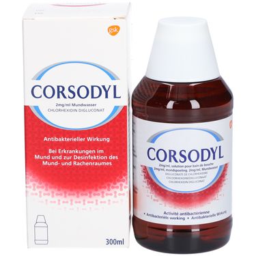 Corsodyl 300 ml - Farmaline