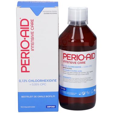 Perio-Aid Intensive Care Mondspoelmiddel 0.12% CHX 500 ml - Farmaline