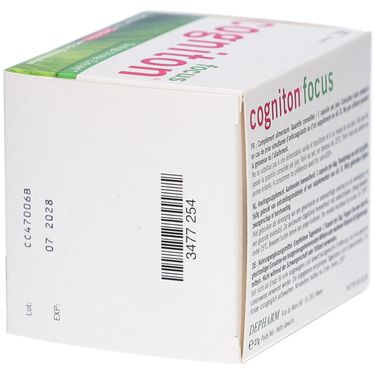 Cogniton Focus Geheugen & Concentratie 60 St - Farmaline