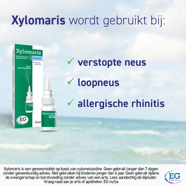 Xylomaris Neusspray EG 1 mg/ml | Verkoudheid & Loopneus 10 ml - Farmaline