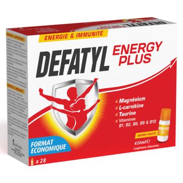 Defatyl Energy Plus Drinkbaar 28x15 ml - Farmaline
