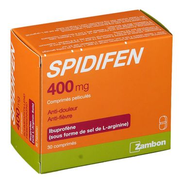 SPIDIFEN 400 mg Ibuprofen | Pijn & Koorts 30 St - Farmaline