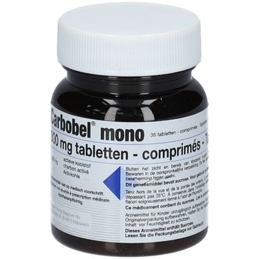 Carbobel® Mono 300mg - avec Charbon Actif 35 pc(s) - Farmaline