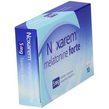 Noxarem Melatonine Forte 5mg 10 St - Farmaline