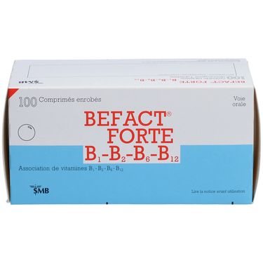 Befact Forte 100 Tab 100 St - Farmaline