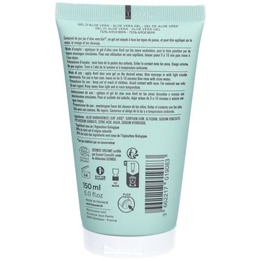 Avril Gel À L'Aloe Vera Bio 150 ml - Farmaline