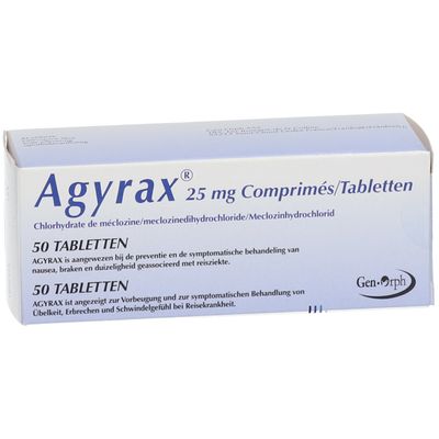 Agyrax® 25 mg 50 St - Farmaline