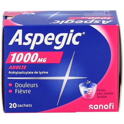 Aspégic 1000mg - Pijn 20 St - Farmaline