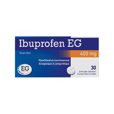 Ibuprofen EG 400 mg | Douleur & Fièvre 30 pc(s) - Farmaline