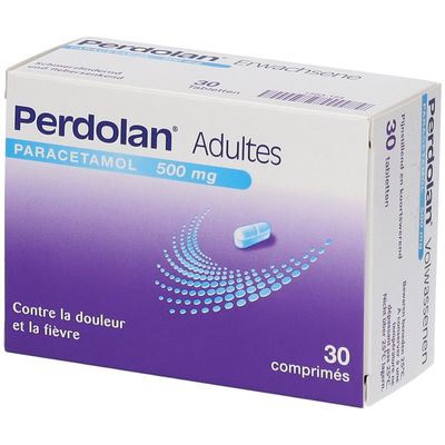 Perdolan® Adultes 500mg 30 pc(s) - Farmaline