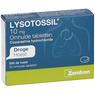LYSOTOSSIL 10mg | Toux Sèche 30 pc(s) - Farmaline