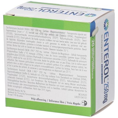 Enterol® 250 mg 20 St - Farmaline