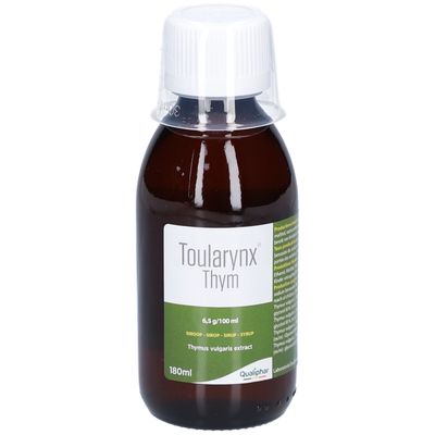 Toularynx Thym Slijmhoest Verkoudheid 180 ml - Farmaline