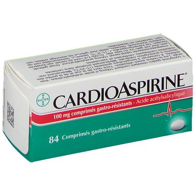 CardioAspirine 100mg 84 St - Farmaline