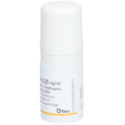 Altriabak® 0,25 mg/ml Oogdruppels 5 ml - Farmaline