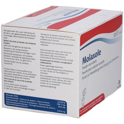 Molaxole 30 St - Farmaline
