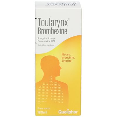 Toularynx Broomhexine Sirop Toux Grasse 180 ml - Farmaline