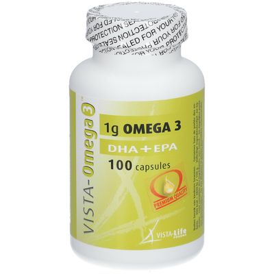 VISTA-Omega 3™ 70+30 capsules GRATIS 100 St - Farmaline