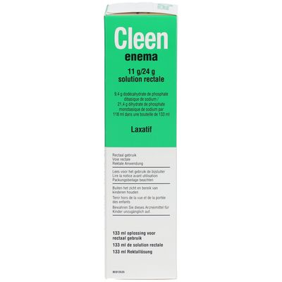 Cleen Enema Adulte 133 ml - Farmaline