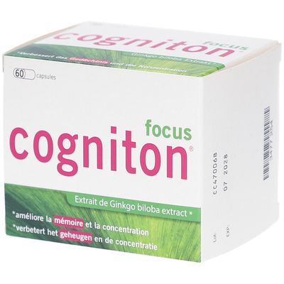 Cogniton Focus Geheugen & Concentratie 60 St - Farmaline