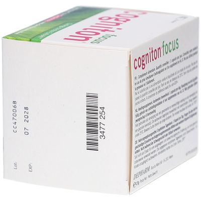 Cogniton Focus Geheugen & Concentratie 60 St - Farmaline