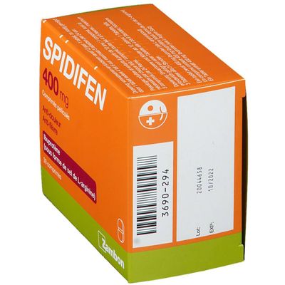 SPIDIFEN 400 mg Ibuprofen | Pijn & Koorts 30 St - Farmaline