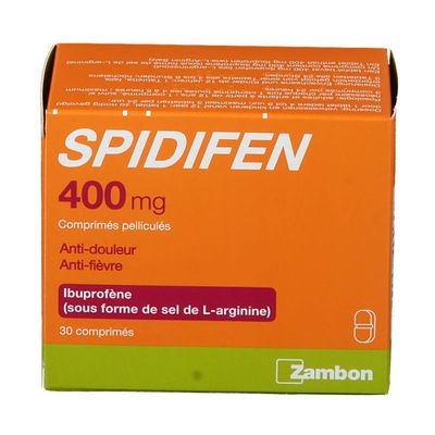 SPIDIFEN 400 mg Ibuprofen | Pijn & Koorts 30 St - Farmaline