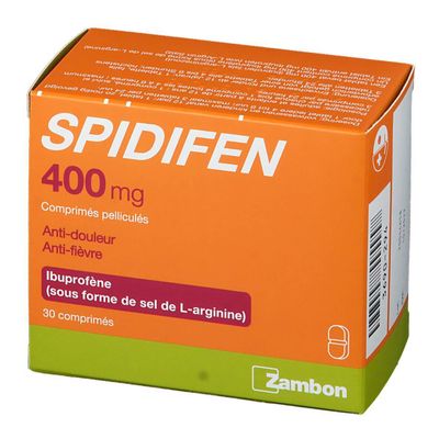 SPIDIFEN 400 mg Ibuprofen | Pijn & Koorts 30 St - Farmaline