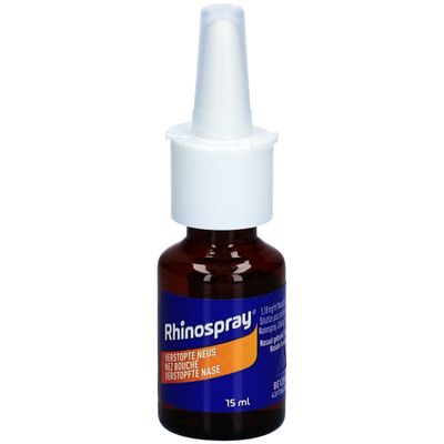 Rhinospray® Verstopte Neus 1,18 mg/ml Oplossing Neusspray 15 ml - Farmaline