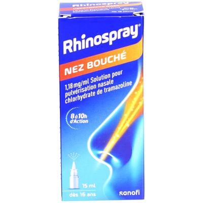 Rhinospray® Verstopte Neus 1,18 mg/ml Oplossing Neusspray 15 ml - Farmaline
