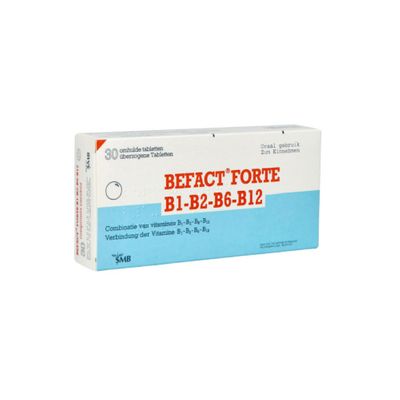 Befact Forte B1-B2-B6-B12 30 St - Farmaline