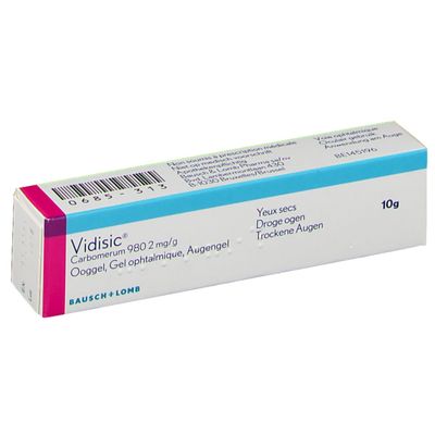 Vidisic Ooggel 10 g - Farmaline