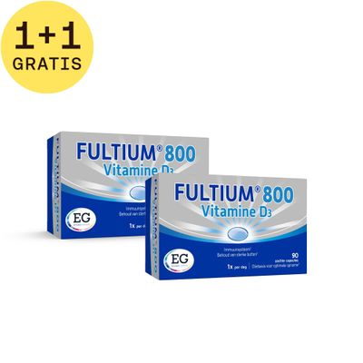 Fultium D3 800 1+1 GRATIS 2x90 St - Farmaline