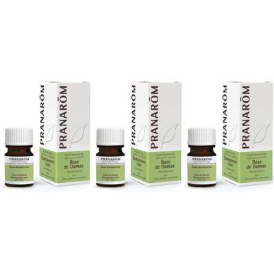 Pranarôm Essentiële Olie Damascene Roos 3x5 ml - Farmaline