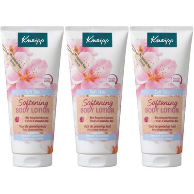 Kneipp Softening Body lotion Soft Skin 3x200 ml - Farmaline