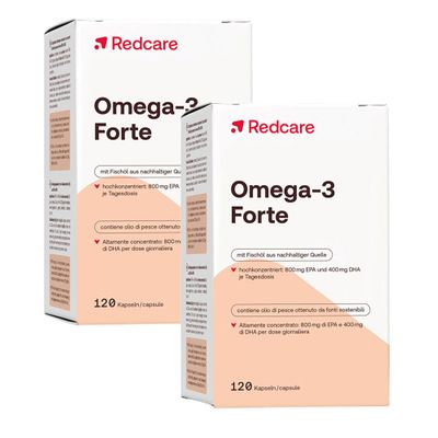 Redcare Omega-3 Forte 240 St - Farmaline