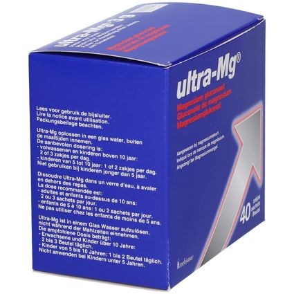 Ultra-Mg 40 St - Farmaline