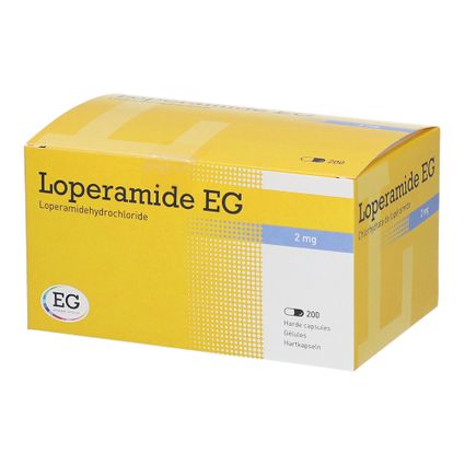 Loperamide EG 2 mg | Snelwerkend Middel tegen Diarree 200 St - Farmaline