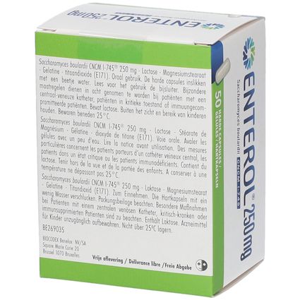 Enterol® 250 mg 50 St - Farmaline