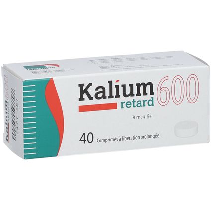 Kalium Retard 600mg 40 pc(s) - Farmaline