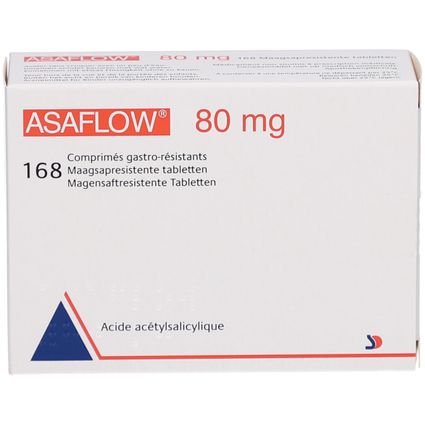 Asaflow 80mg 168 pc(s) - Farmaline