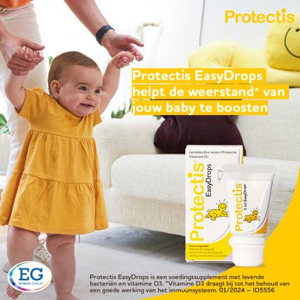 Protectis EasyDrops | Baby druppels met Vitamine D | Immuunsysteem 5 ml ...