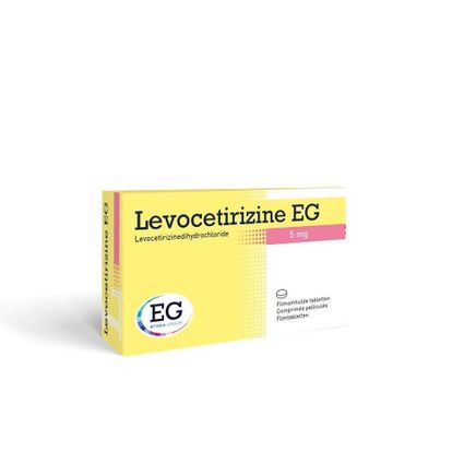 Levocetirizine EG 5 mg | Allergie & Urticaria 100 St - Farmaline